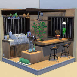 Organic Outdoor Kitchen - The Sims 4 Rooms / Lots - CurseForge