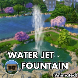 Water Jet Fountains ~ Animated - The Sims 4 Build / Buy - CurseForge