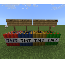 Three New TNTs - Minecraft Bedrock Addons - CurseForge