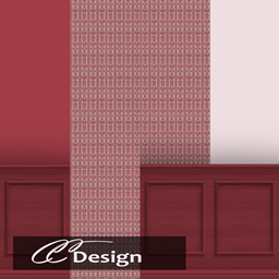 Pretty paneling with red wallpaper - The Sims 4 Build / Buy - CurseForge