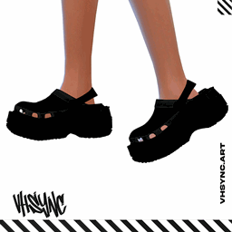 Crocs-Inspired Women's platform sandal [VHSync] - The Sims 4 Create a ...