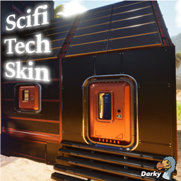 Scifi Tech Structure Skin - Comments - Ark Survival Ascended Mods ...