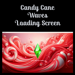 Candy Cane Waves Loading Screen - Gallery - The Sims 4 Mods - CurseForge