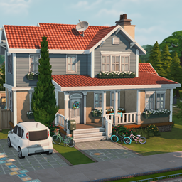Cozy Family House - The Sims 4 Rooms / Lots - CurseForge