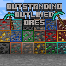 Outstanding Outlined Ores! - Files - Minecraft Resource Packs - CurseForge