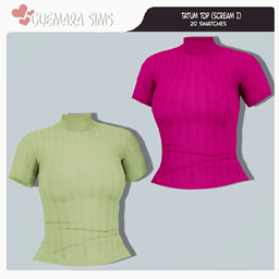 Tatum Top - Guemarasims_ Tatum Top.zip - The Sims 4 Create a Sim ...