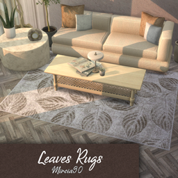 Leaves Rugs - The Sims 4 Build / Buy - CurseForge