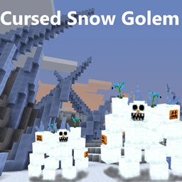 Cursed Snow Monster Golem - Minecraft Bedrock Addons - CurseForge