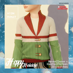 Child's Knitted Cardigan Buttoned Sweater - The Sims 4 Create a Sim ...