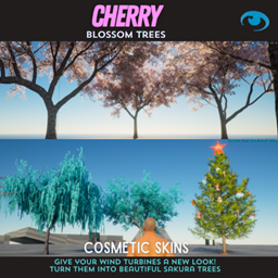 Cherry Blossom Trees Skins - Files - Ark Survival Ascended Mods ...