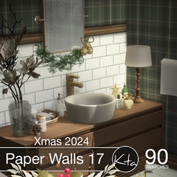 [kta] Paper Walls 17 - The Sims 4 Build / Buy - CurseForge