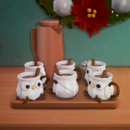 Owl mug override for Cozy Hot Cocoa Tray - The Sims 4 Mods - CurseForge