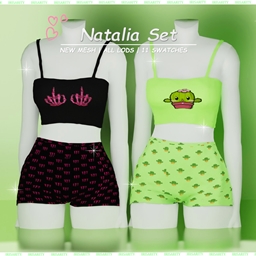 Install ♡ Natalia Set ♡ - The Sims 4 Mods - CurseForge