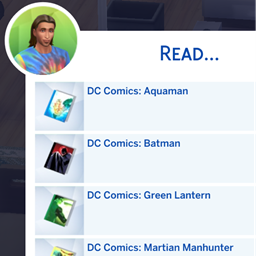 Comics Books for Sims to Read (and to develop Values and Skills ...