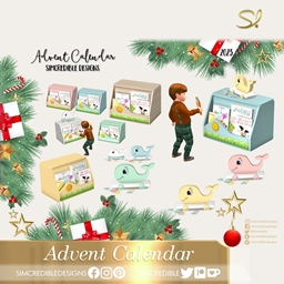 '23 Advent Calendar - Day 17 🎅🎁 - For the little ones👶🐳 - The Sims 4 ...