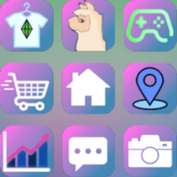 Pastel Phone Icons - The Sims 4 Mods - CurseForge