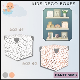 Kids deco boxes - The Sims 4 Build / Buy - CurseForge