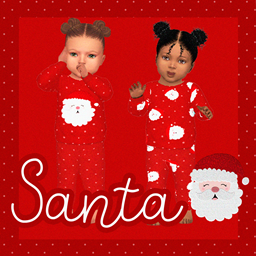 Santa Outfit Infant - Files - The Sims 4 Create a Sim - CurseForge