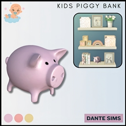 Kids deco piggy bank - The Sims 4 Build / Buy - CurseForge