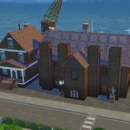 Factory with villa - Gallery - The Sims 4 Rooms / Lots - CurseForge