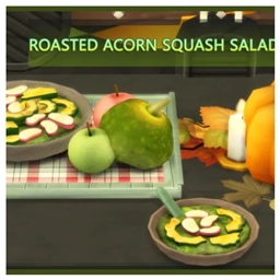 Roasted Acorn Squash Salad by icemunmun Translations to Spanish - The ...