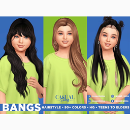 CasualSims - SONYASIMS X CASUALSIMS - BANGS PACK COLLAB CHILDREN ...