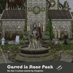 Carved in Stone Pack - Gallery - The Sims 4 Build / Buy - CurseForge