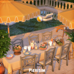 Pierisim - OUTSIDE LUNCH - The Sims 4 Build / Buy - CurseForge