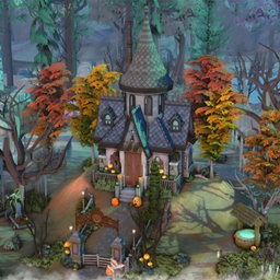 LITTLE HAUNTED HOUSE - The Sims 4 Rooms / Lots - CurseForge