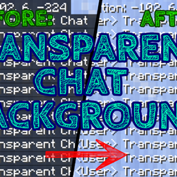 Transparent Chat Background - Minecraft Bedrock Texture Packs - CurseForge