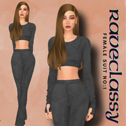 FEMALE SUIT NO: 01 NEW SWATCHES - Files - The Sims 4 Create a Sim ...