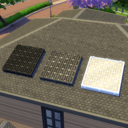 Roof Solar Panel Recolor - DinoBabyRoofSolarPanel.zip - The Sims 4 ...