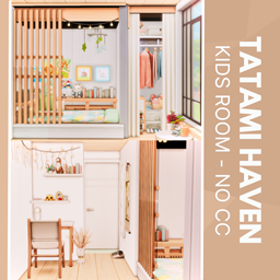 Tatami Haven - No CC - File - The Sims 4 Rooms / Lots - CurseForge