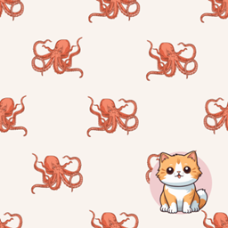 Little Octopus Wallpaper - The Sims 4 Build / Buy - CurseForge