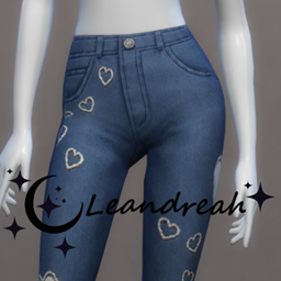 Cut out Heart Jeans - The Sims 4 Create a Sim - CurseForge