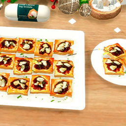 Caramelized Onion & Goat Cheese Bites Custom Recipe - The Sims 4 Mods ...