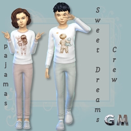 Sweet dream crew pajamas - The Sims 4 Create a Sim - CurseForge