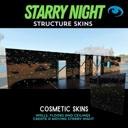 Starry Night Structure Skins - Files - Ark Survival Ascended Mods ...