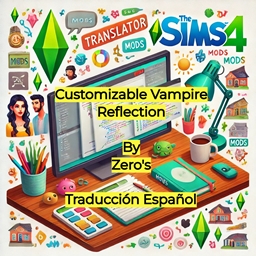Spanish Translation: Customizable Vampire Reflection - Traducción Español: Reflejo de Vampiro ...