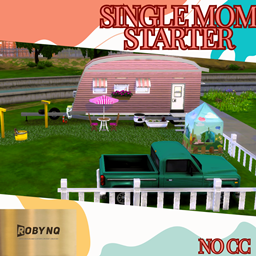 Single parent starter parker - No cc - The Sims 4 Rooms / Lots - CurseForge