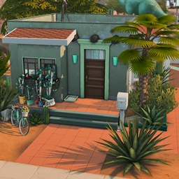 Mint Berry house - The Sims 4 Rooms / Lots - CurseForge