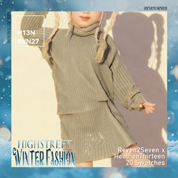 Toddler's Mid Length High Neck Sweater Dress - The Sims 4 Create a Sim ...