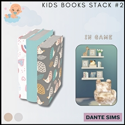 Kids book stack #2 - The Sims 4 Build / Buy - CurseForge