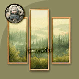 HQ Silent Morning Triptych #4 Sellable Extra B Samtuse963 - The Sims 4 Build / Buy - CurseForge