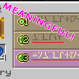 Meaningful Glyphs - Minecraft Mods - CurseForge