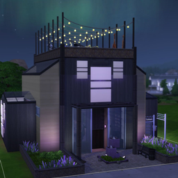 Nightclub with rooftop hangout | Luxury Party | No CC - The Sims 4 ...