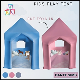 Kids play tent #1 - Kids play tent - set - The Sims 4 Build / Buy ...