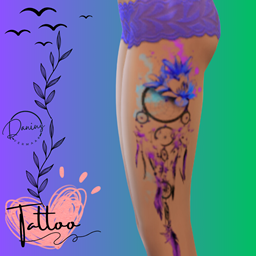 Tattoo DVT0110 Tattoo - Basegame compatible - The Sims 4 Create a Sim ...