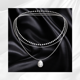 Silver Egg Layered Necklace - Gallery - The Sims 4 Create a Sim ...