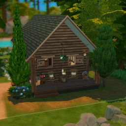 Forest Hut in Copperdale - The Sims 4 Rooms / Lots - CurseForge